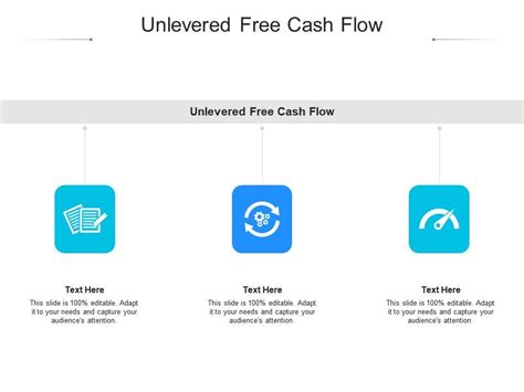 Unlevered Free Cash Flow Ppt Powerpoint Presentation Outline Objects Cpb Presentation Graphics