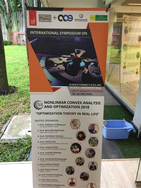 The First International Symposium On Nonlinear Convex Analysis And