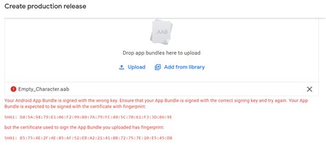 aab upload issue lost keystore mit app inventor help mit app