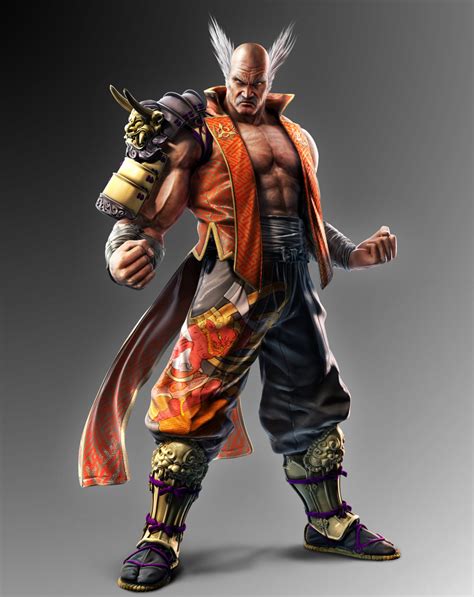 Etiqueta De Tekken De Heihachi Mishima Bandai Tekken