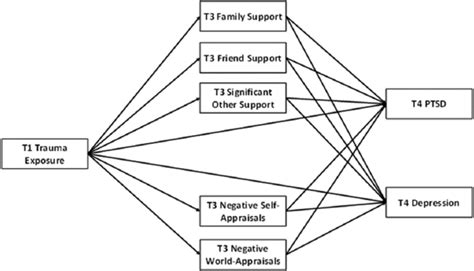 Hypothesized Mediational Model Of Direct And Indirect Relationship