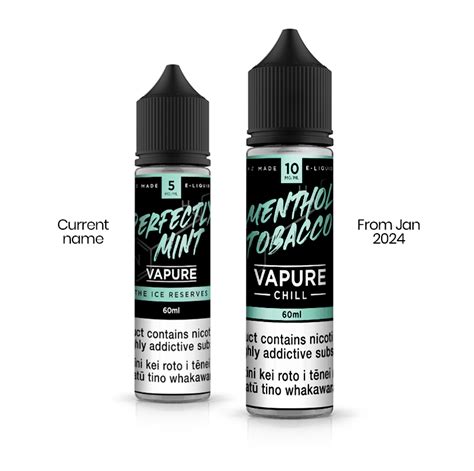 Buy Vapure Perfectly Mint Menthol Online In Nz Nzvapor
