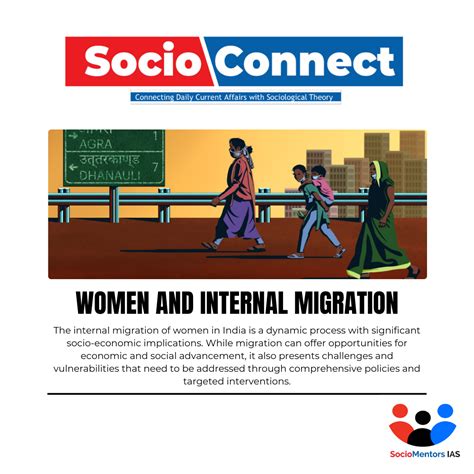 Women And Internal Migration In India Sociomentors Ias