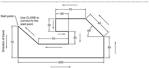 Solved Fill The Table Below And Use Autocad To Draw The