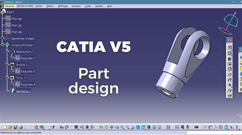 Tutorial Catia V5 Part Design Youtube