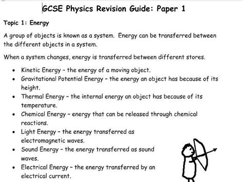 aqa gcse physics revision guide teaching resources gcse physics