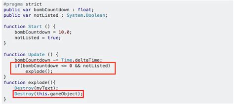 unityscript unity nullreferenceexception after accessing a variable