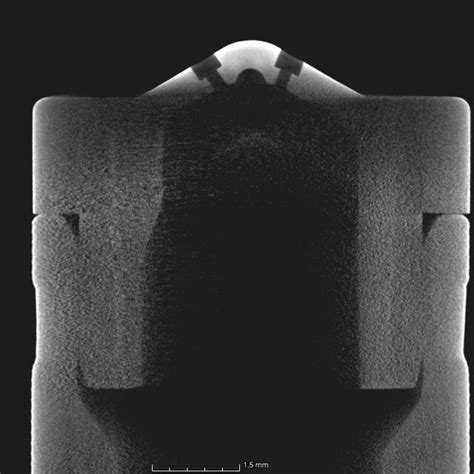 Ct Scan Cross Section Of The Gdi Injector Tip Showing Two Of The Six Download Scientific