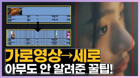 쇼츠 만들기 자동으로 가로 → 세로 영상 빠르게 만드는법 Ai 200 활용하기 클릭 두번이면 가능 How To Edit It In Portrait Mode