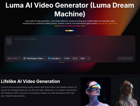 Luma Ai Dream Machine Review Cinematic Ai Video Generation Explained