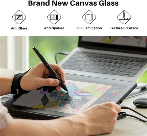 Huion Kamvas 13 Gen 3 Drawing Tablet With Screen133 Full Laminate