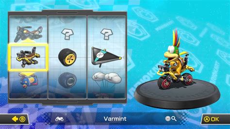 Mario Kart 8 Character Select Screen