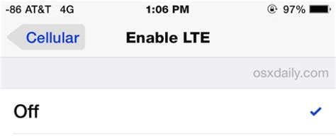 How To Disable LTE On IPhone And Why You Might Want To