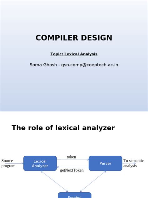 lexical analysis 3 pdf computers