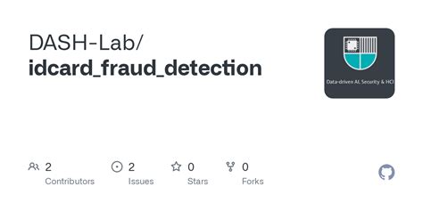 github dash lab idcard fraud detection