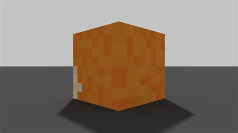 3d Model Minecraft Alex Head Model Vr Ar Low Poly Cgtrader