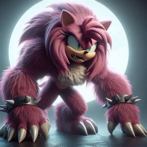 Werehog Amy 2 By Todddagreat On Deviantart