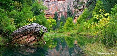 Oak Creek Canyon Scenic Drive Sedona To Flagstaff Route Stops And Map