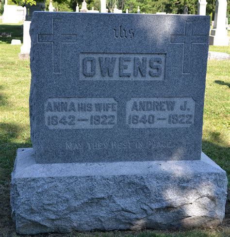 Anna Kiene Owens 1842 1922 Find A Grave Memorial