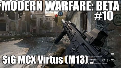 Mit Der Sig Mcx Virtus M13 Durch Grazna Raid Mw Beta 10