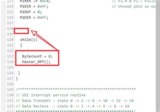 MSP430G2452 Repetition Of Main Function In CCS Code MSP Low Power Microcontroller Forum MSP
