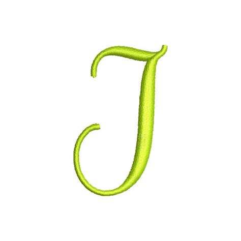 Cursive Letter J Designs