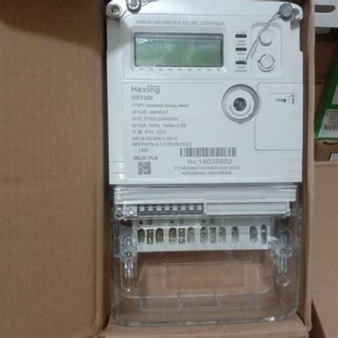 Jual Kwh Meter Hexing 510a 3phase Shopee Indonesia