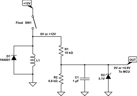 Microcontroller Level Shifting 12v Dc Solenoid Valve Supply For 5v Mcu Input Electrical