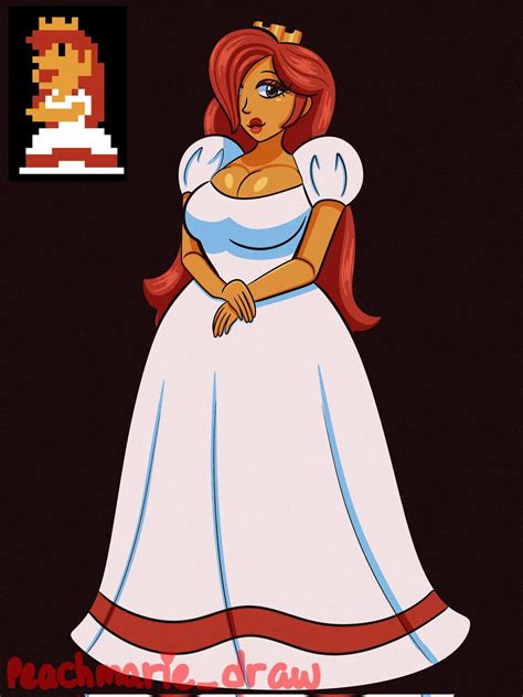 Nes Peach By Moodymoon77 On Deviantart