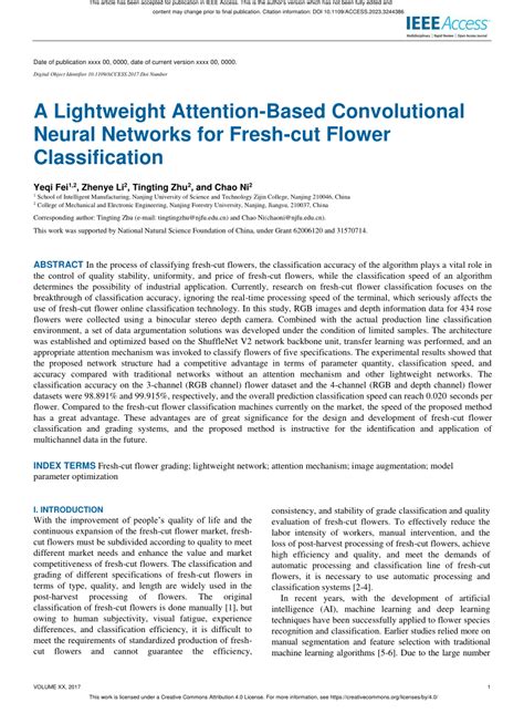 Pdf A Lightweight Attention Based Convolutional Neural Networks For