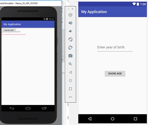 Java Items Are In Wrong Place In Android Studio Emulator
