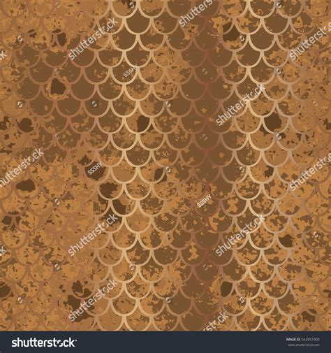Seamless Pattern Snake Scales Background Stock Vector Royalty Free 542951905