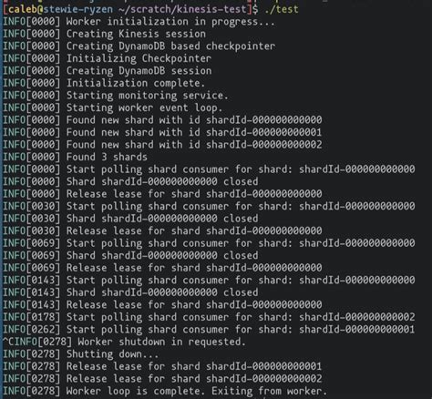 closed shards prevent startup · issue 12 · vmware vmware go kcl v2