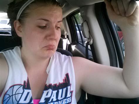 Blog Posts Sports Bra Selfie