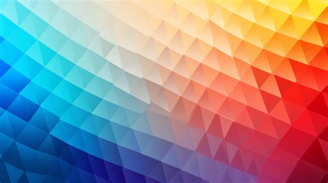 Abstract Background With Triangular Halftone Pattern And Geometric