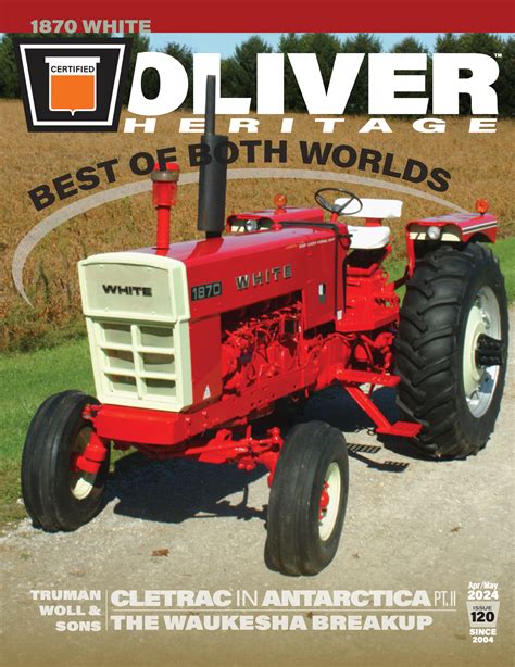 Oliver Heritage Issue 120 3 Point Ink Llc Heritage Ironoliver
