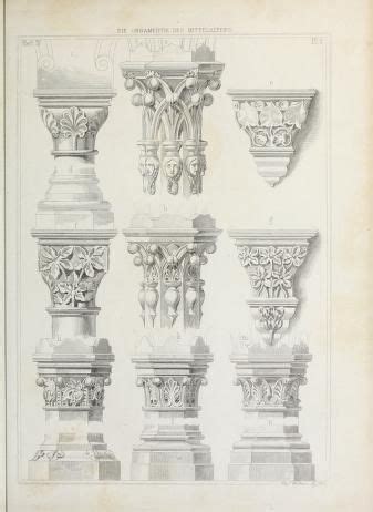 Ornamentik Des Mittelalters Heideloff Carl Alexander Von 1788 1865