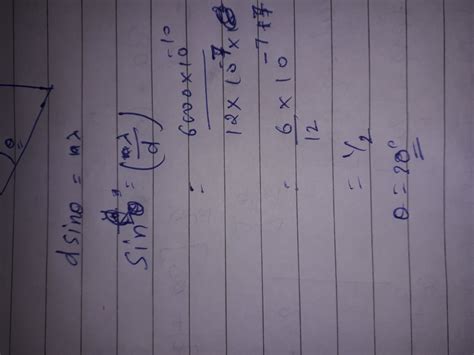 Find The Half Angular Width Of The Central Bright Maximum In The