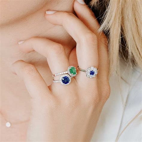Achat Bague Bandf Collection Douce Folie En Or Blanc Palladié émeraude