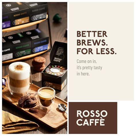 Rosso Caffe Nespresso Cápsulas Compatibles Yaxa Colombia