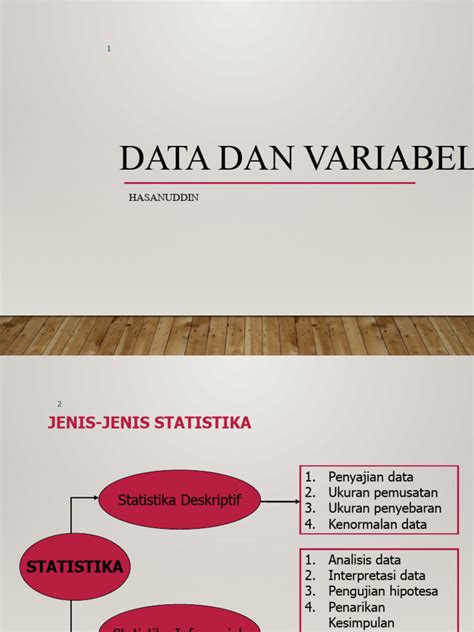 Jenis Jenis Data Dan Variabel Statistika Pdf
