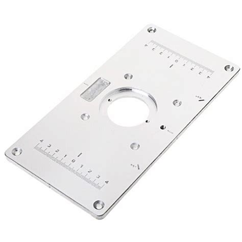 Aluminium Router Table Insert Plate Woodworking Be Vicedeal