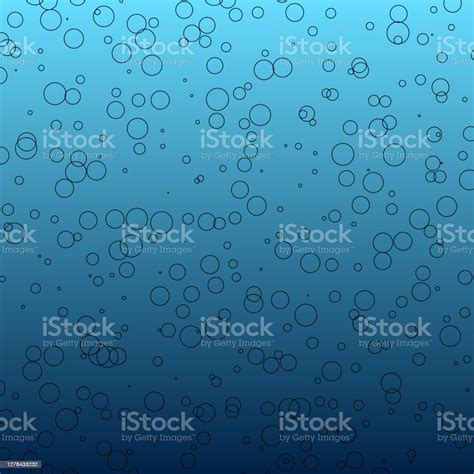 Bubbles Outlines Under Water Stock Illustration Download Image Now Abstract Abstract