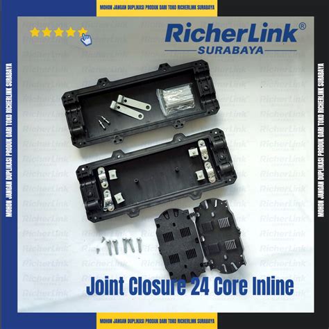 Jual Joint Closure 24 Core Dome Inline Merk Jolink Shopee Indonesia