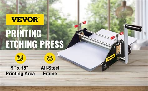 Vevor Etching Printing Press Basic Etching Press 26 6 X 41 9 Cm
