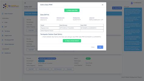 Cara Mengatasi Pesan Error Saat Sinkronisasi Pmm Dengan E Kinerja