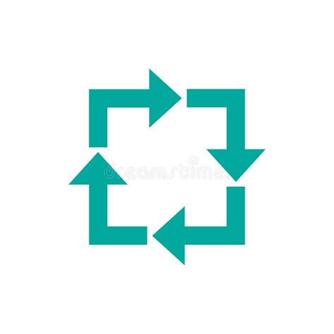 Four Arrows Circle Cycle Recycle Refresh Reload Refresh Loop