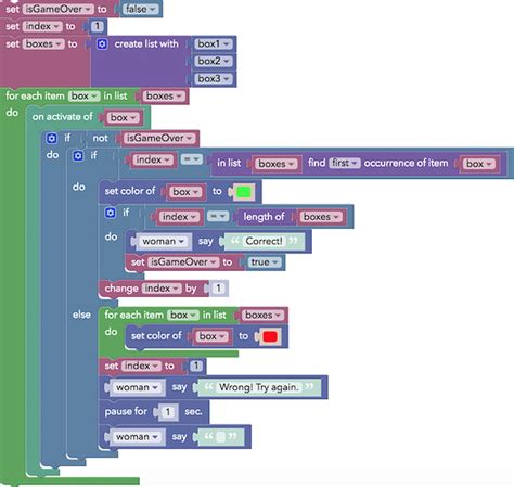 Selection In Sequence For Coblocks Coblocks Cospaces Edu Forum
