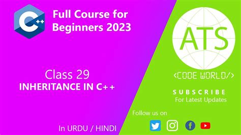 Inheritance In C C Tutorials For Beginners 2023 In Urduhindi