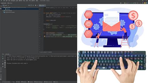 Python Email Automation Tutorial Send Custom Emails To Your List Asmr Programming Youtube